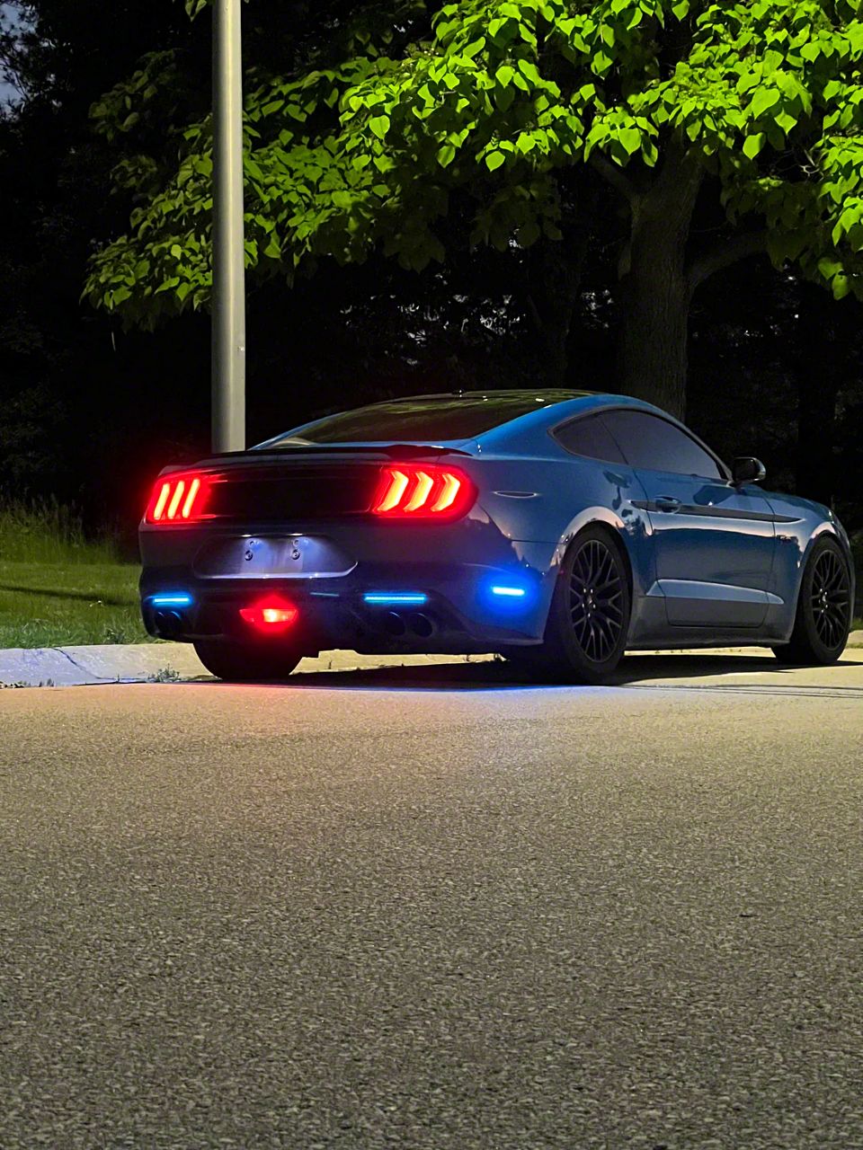Striker Lights Mustang RGB Side Marker and Rear Reflectors Bundle ...