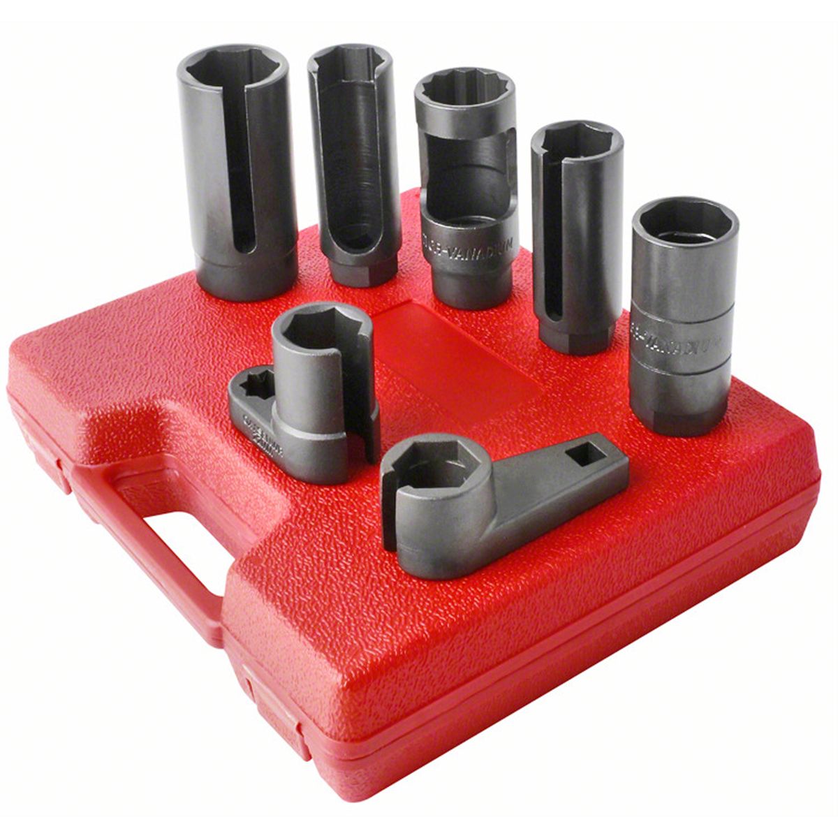 Sunex Universal AM 1/2-Inch Drive Oxygen Sensor Socket Set; 7-Piece ...