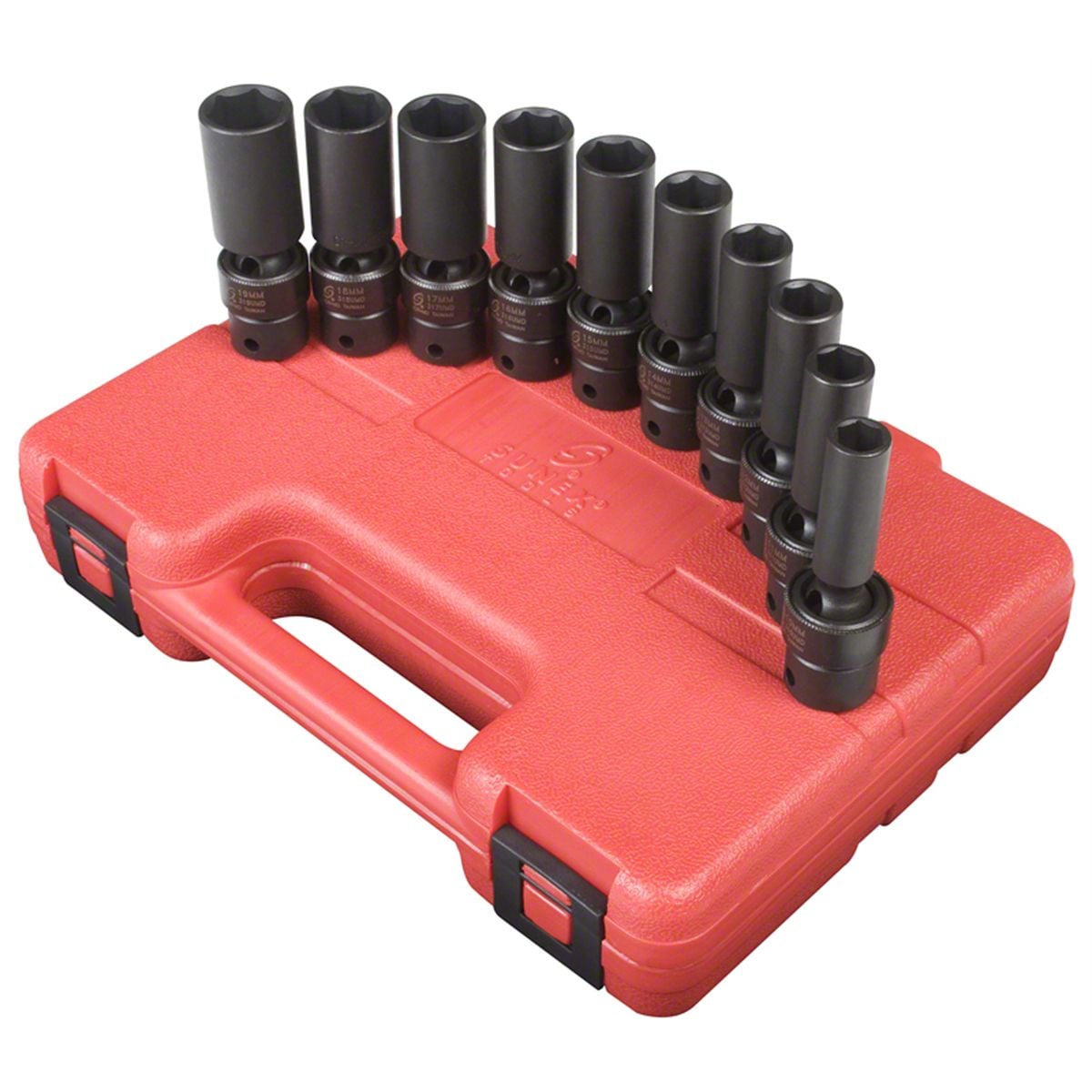 Sunex Universal AM 3/8-Inch Drive Metric Deep Universal Impact Socket ...
