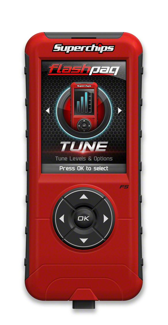 Superchips Mustang Flashpaq F5 Tuner; California Edition 4845 (11-14 ...