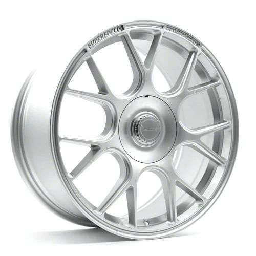 Superspeed Wheels Mustang RF01 Progressive Speed Silver Wheel; 18x8.5 ...