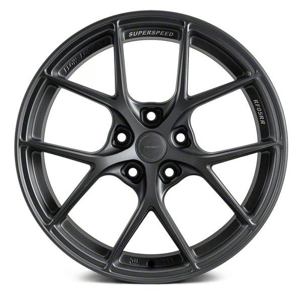 Superspeed Wheels Mustang RF05RR Matte Gunmetal Wheel; 18x8.5; 35mm ...