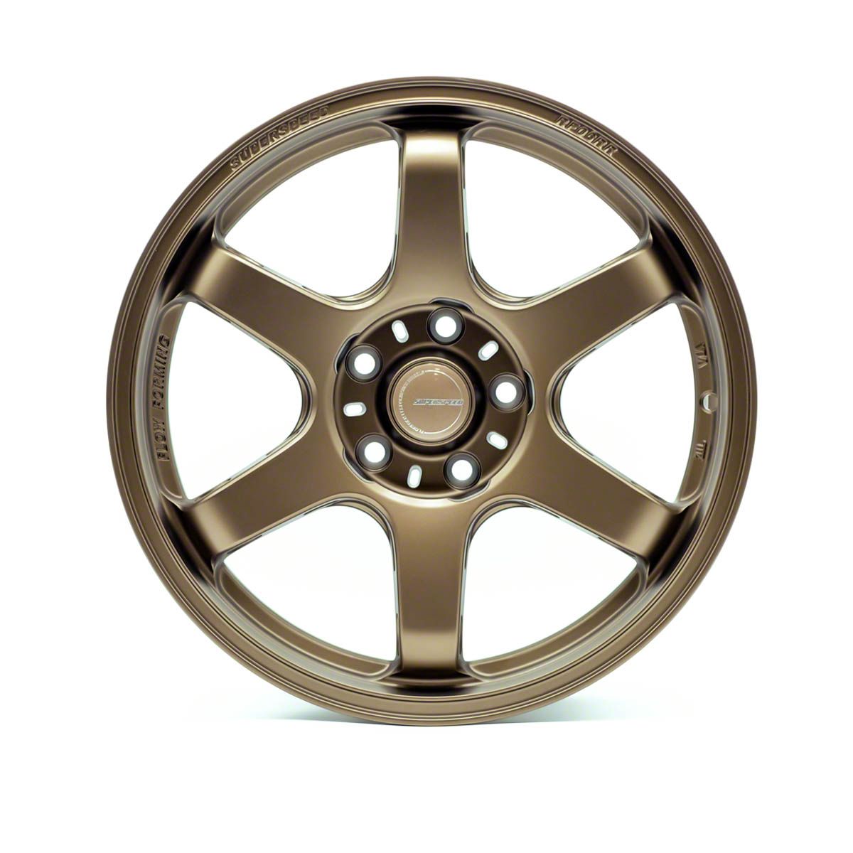 Superspeed Wheels Mustang RF06RR Satin Bronze Wheel; 17x9; 38mm Offset ...