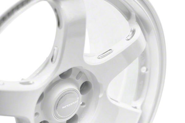 Superspeed Wheels Mustang RF06RR Speed White Wheel; 18x8.5 ...