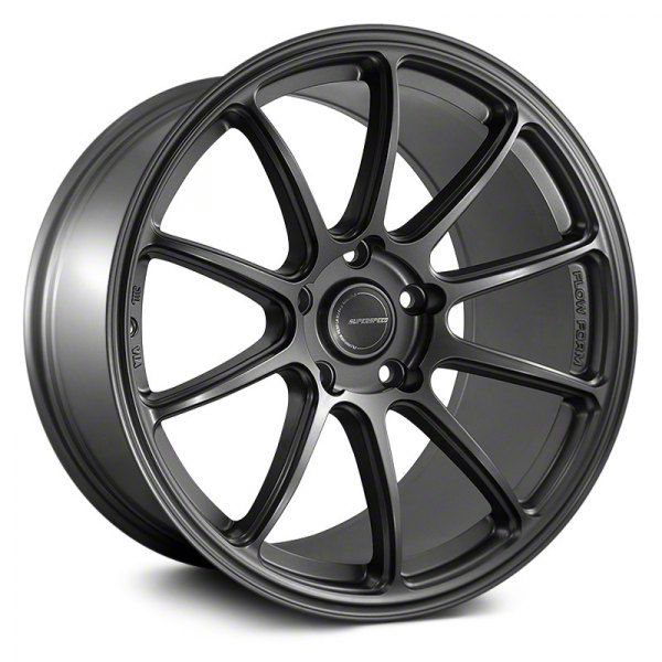Superspeed Wheels Mustang RF03RR Matte Gunmetal Wheel; 18x9.5; 38mm ...