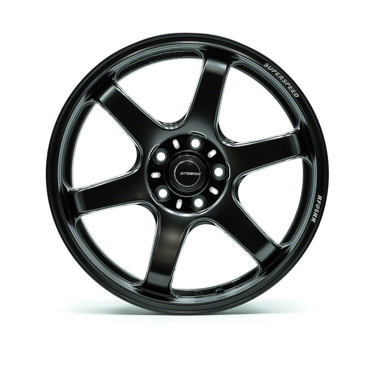 Superspeed Wheels Mustang RF06RR Matte Black Wheel; 18x9.5; 45mm Offset ...