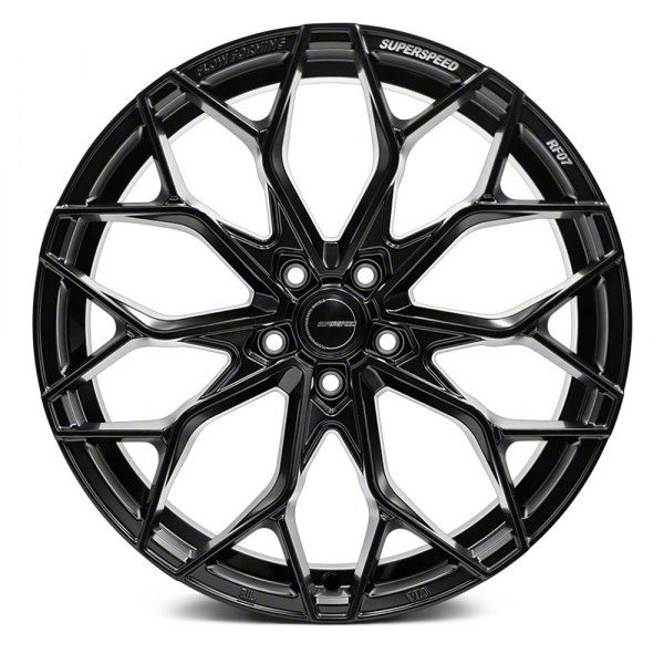 Superspeed Wheels Mustang RF07 Matte Black Wheel; 20x9; 35mm Offset ...