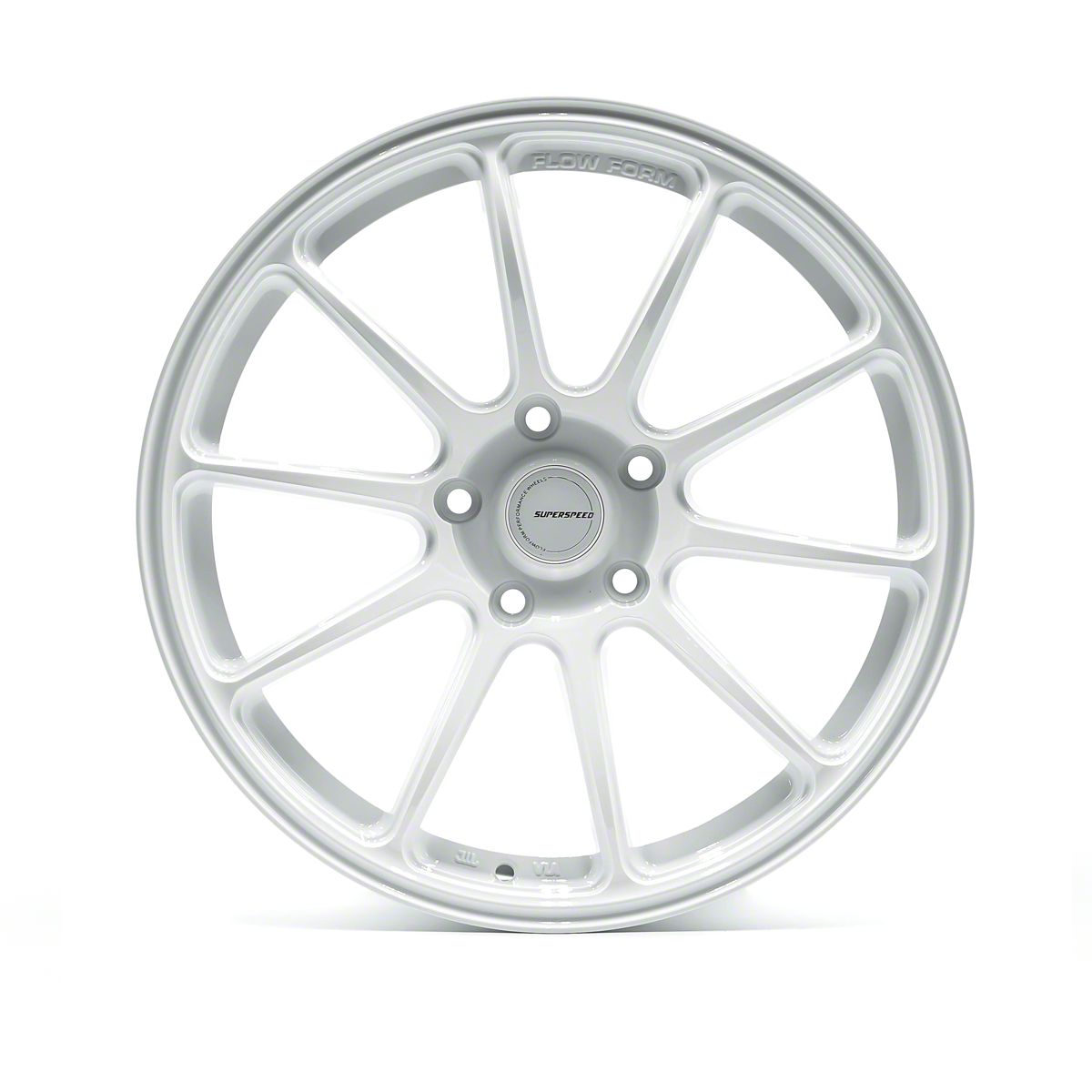 Superspeed Wheels Mustang RF03RR Speed White Wheel; 18x9.5; 45mm Offset ...