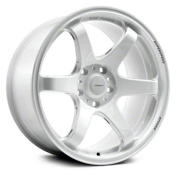Superspeed Wheels Mustang RF06RR Speed White Wheel; 18x9.5 ...