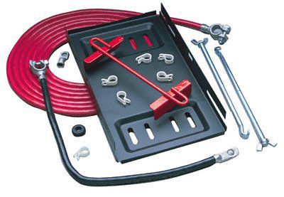 Taylor Cable Camaro Single Trunk Mount Battery Relocation Kit; 2-Gauge ...