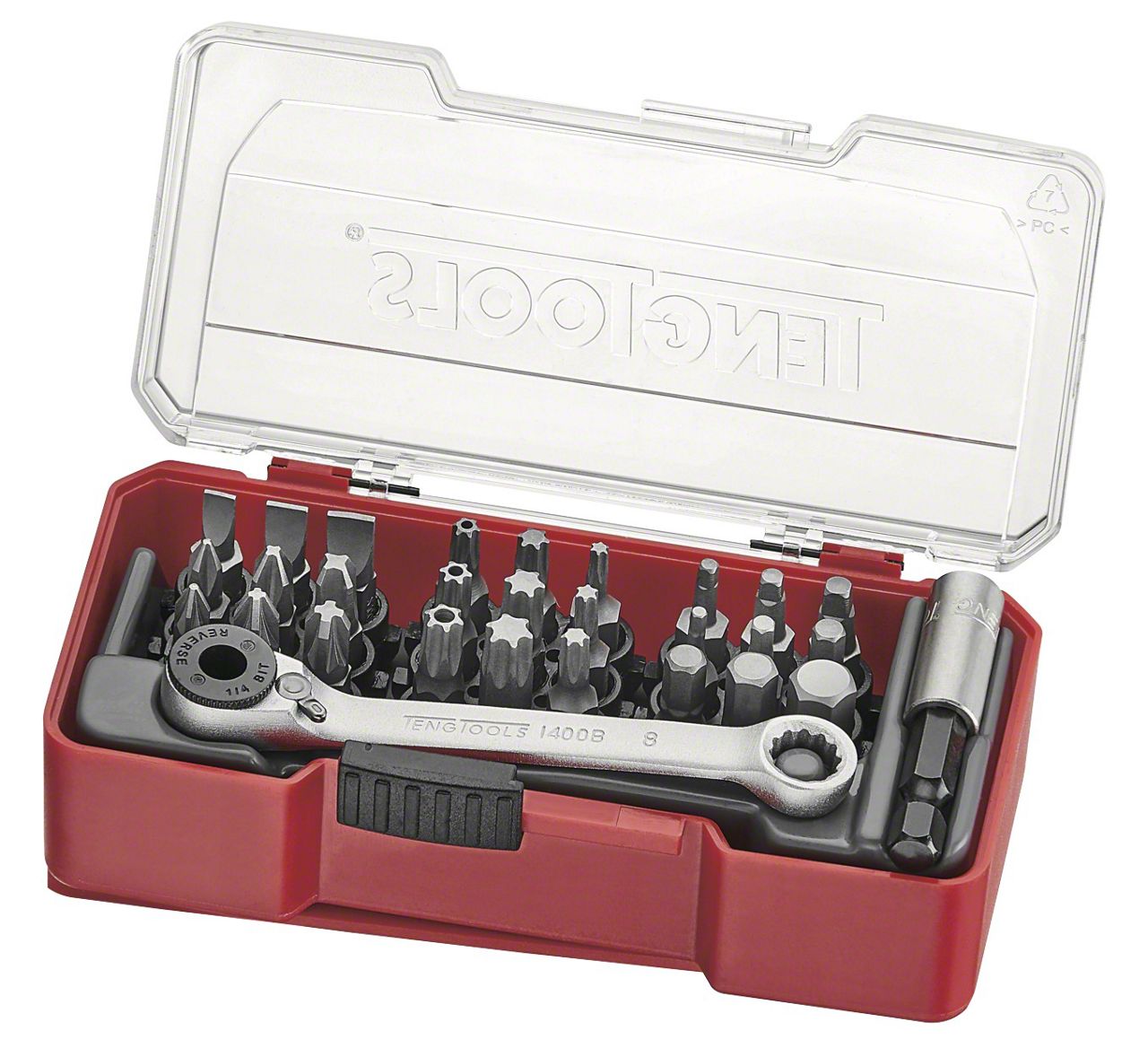 Teng Tools Universal AM 1/4-Inch Drive Hex Assorted Screwdriver Bits ...