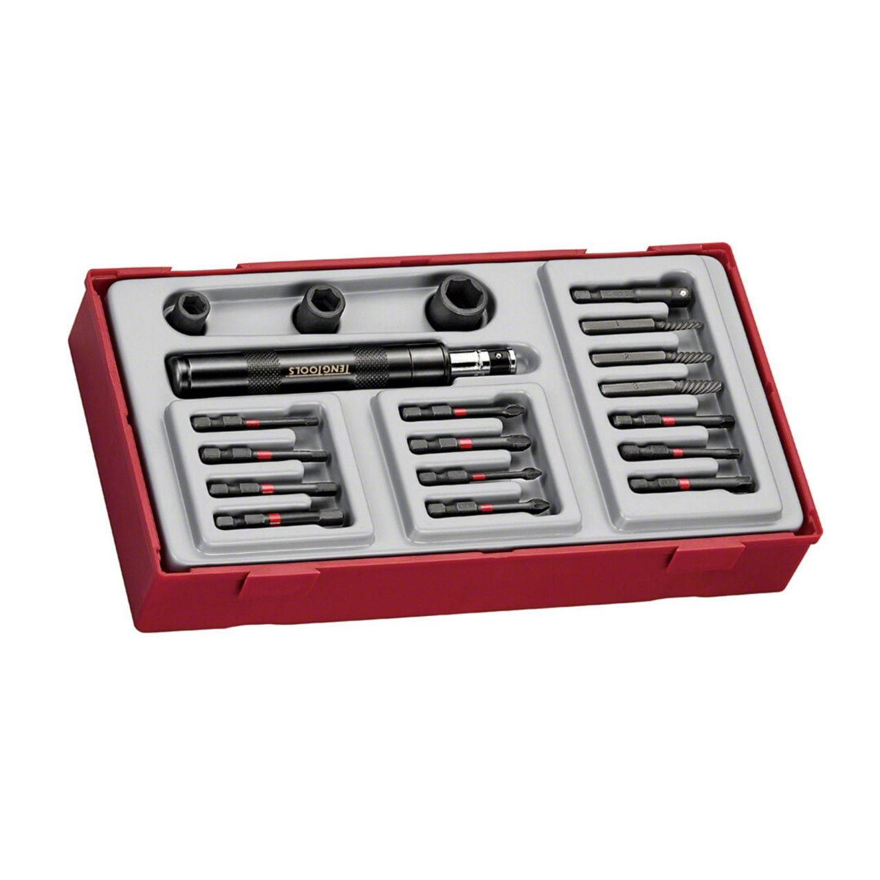 Teng Tools Universal AM 1/4-Inch Drive Impact Bit, Socket, Extractor ...