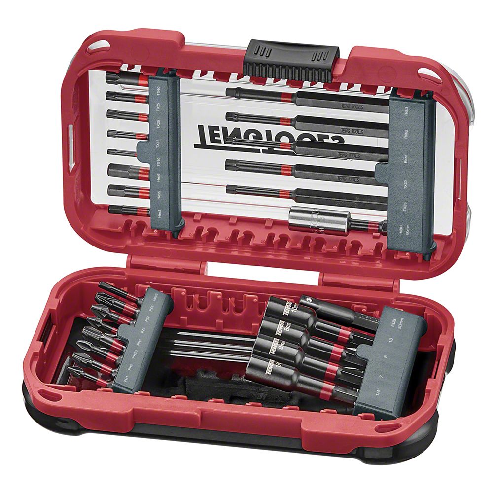 Teng Tools Universal AM 1/4-Inch Hex Drive Impact Bits and Accessories ...