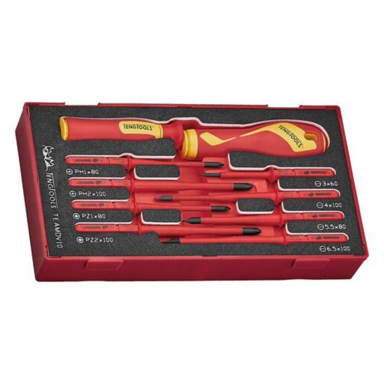 Teng Tools Universal AM 1000 Volt Insulated Interchangeable Screwdriver ...