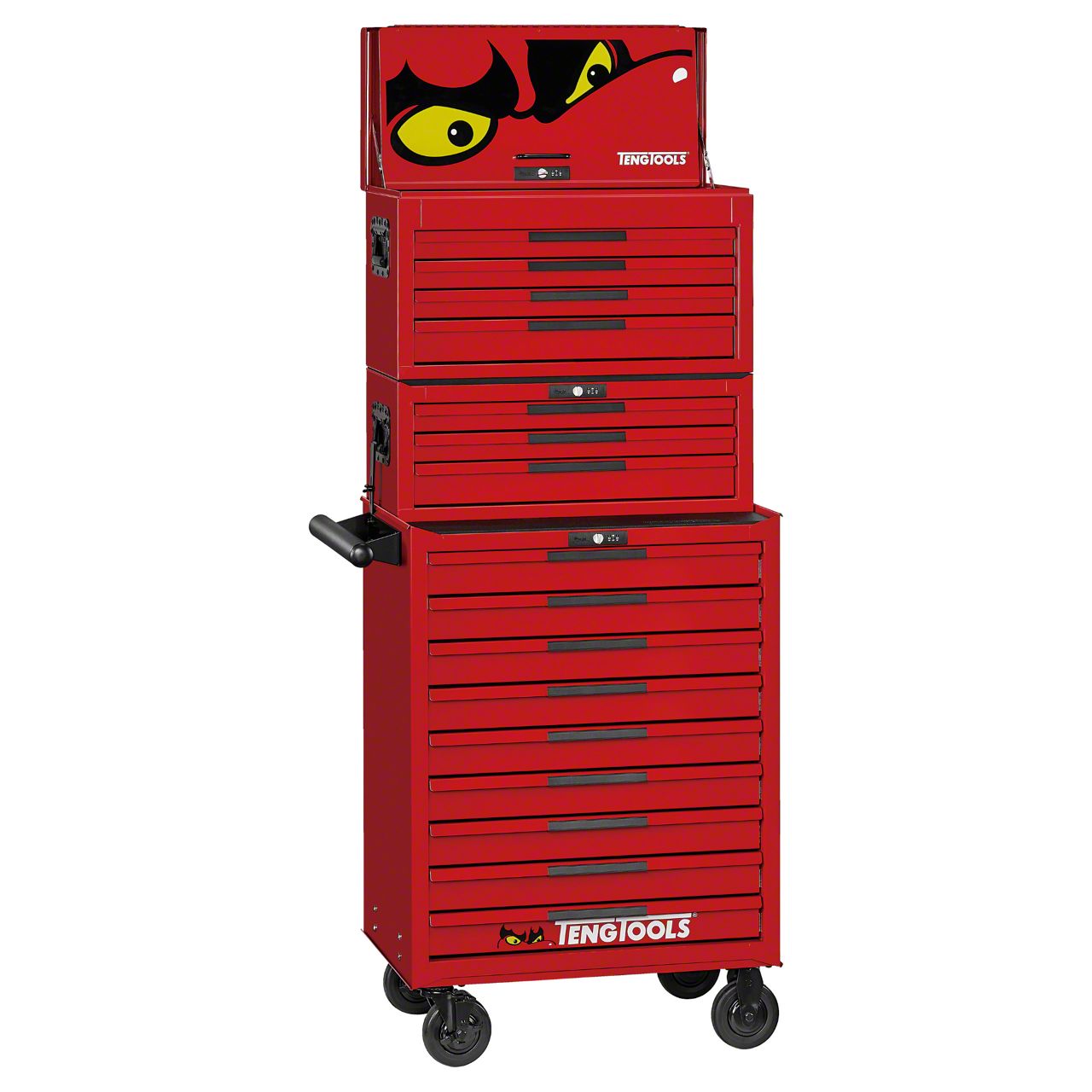 Teng Tools Universal AM 26-Inch PRO35 16-Drawer Stack Tool Storage ...