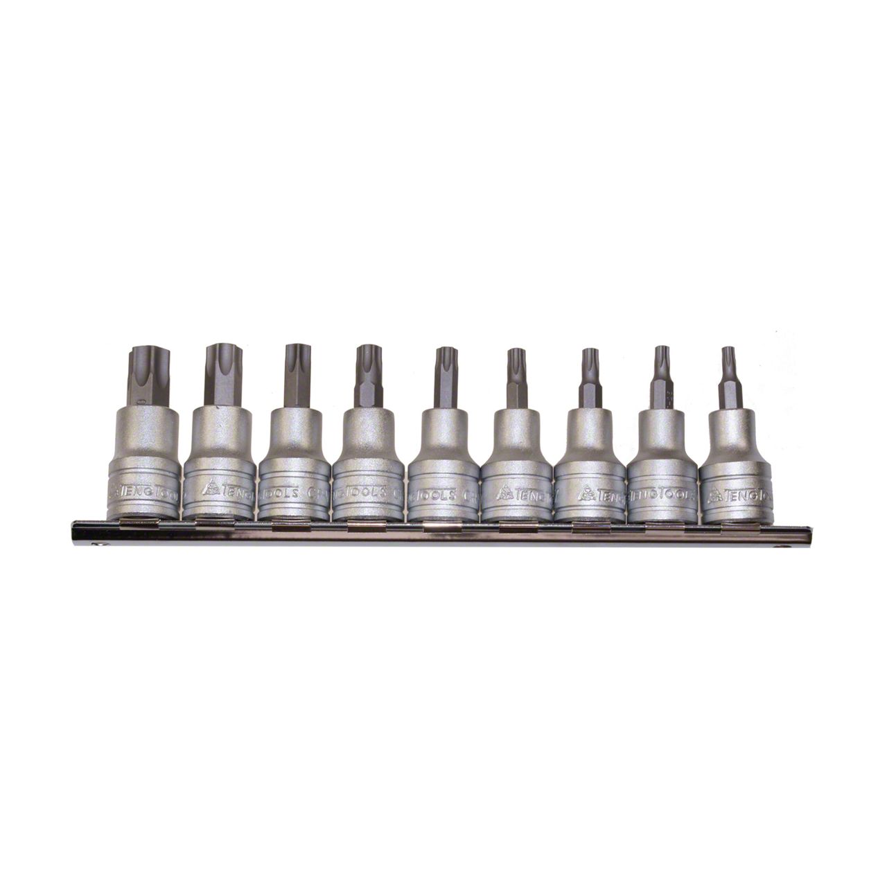 Teng Tools Universal AM 3/8-Inch Drive TPX Bit Socket Set; 9-Piece TEN ...