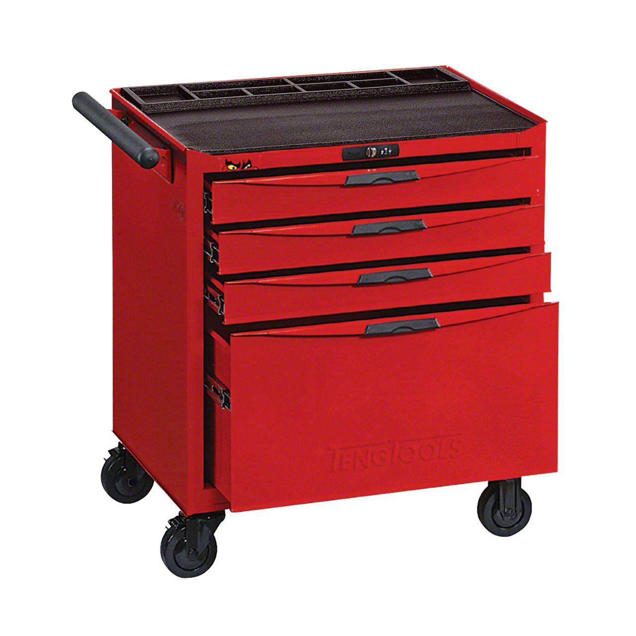 Teng Tools Universal AM 4-Drawer Heavy Duty Roller Cabinet Tool Chest ...