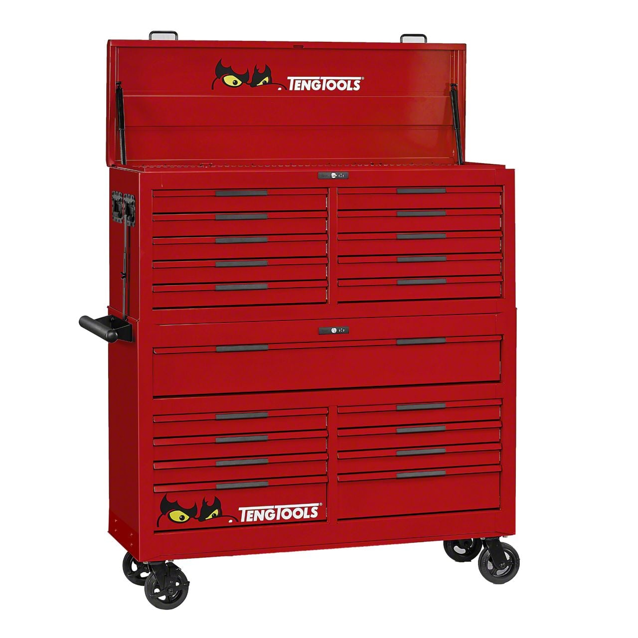 Teng Tools Universal AM 53-Inch Wide 9-Drawer Roller Cabinet and 10 ...
