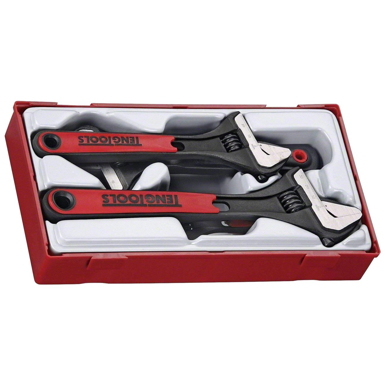 Teng Tools Universal AM Adjustable Wrench Set U53808-AM - Free Shipping