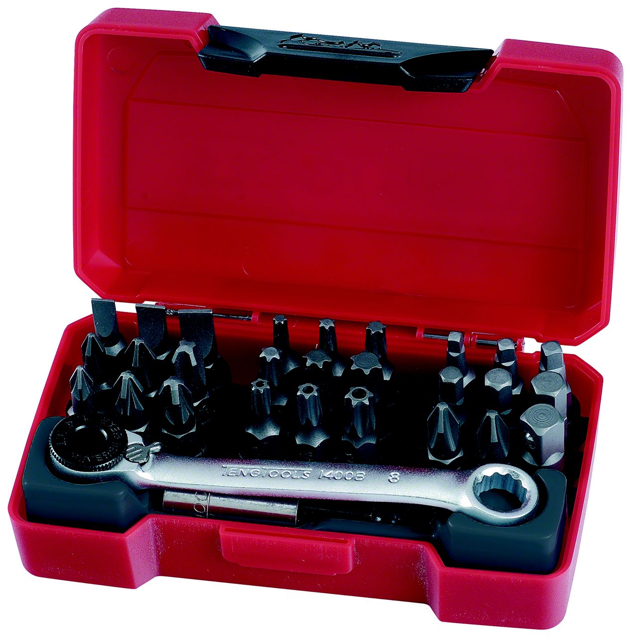 Teng Tools Universal AM Bits Box; 29-Piece TEN-O-TM029 - Free Shipping