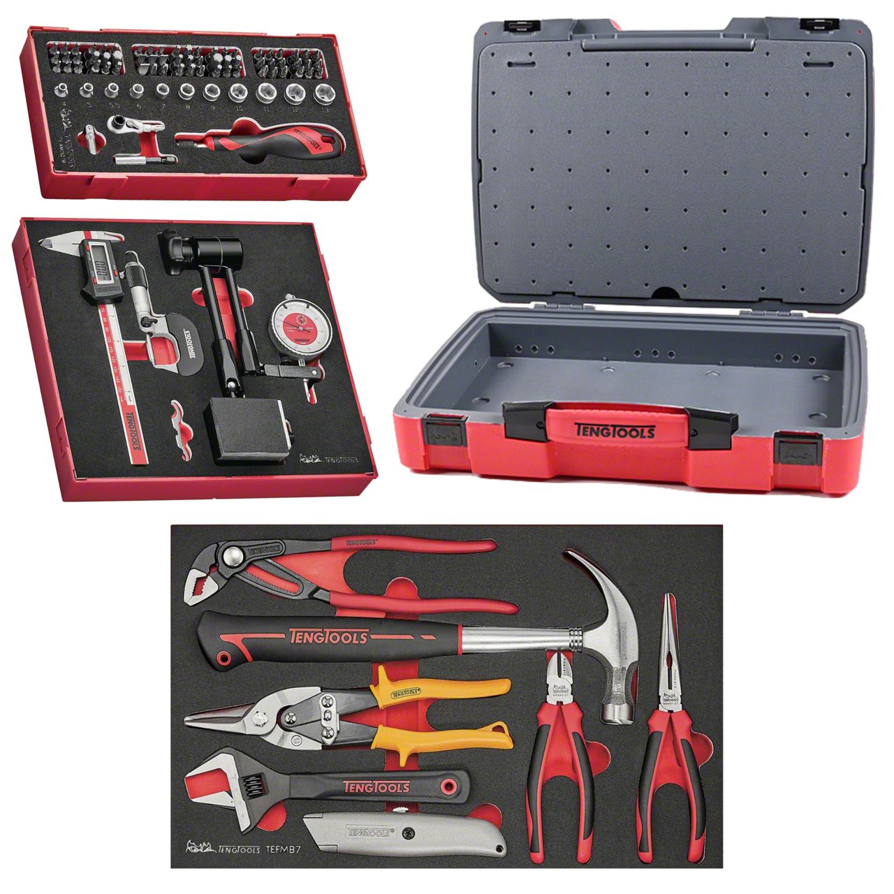 Teng Tools Universal AM Measuring, Bits and General Service Foam Kit ...