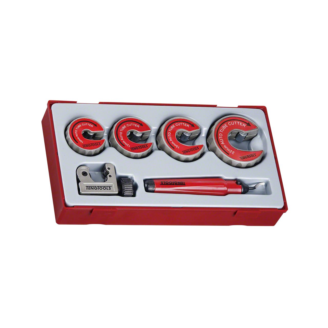Teng Tools Universal AM Pipe Cutter and Deburring Set; 6-Piece TEN-O ...