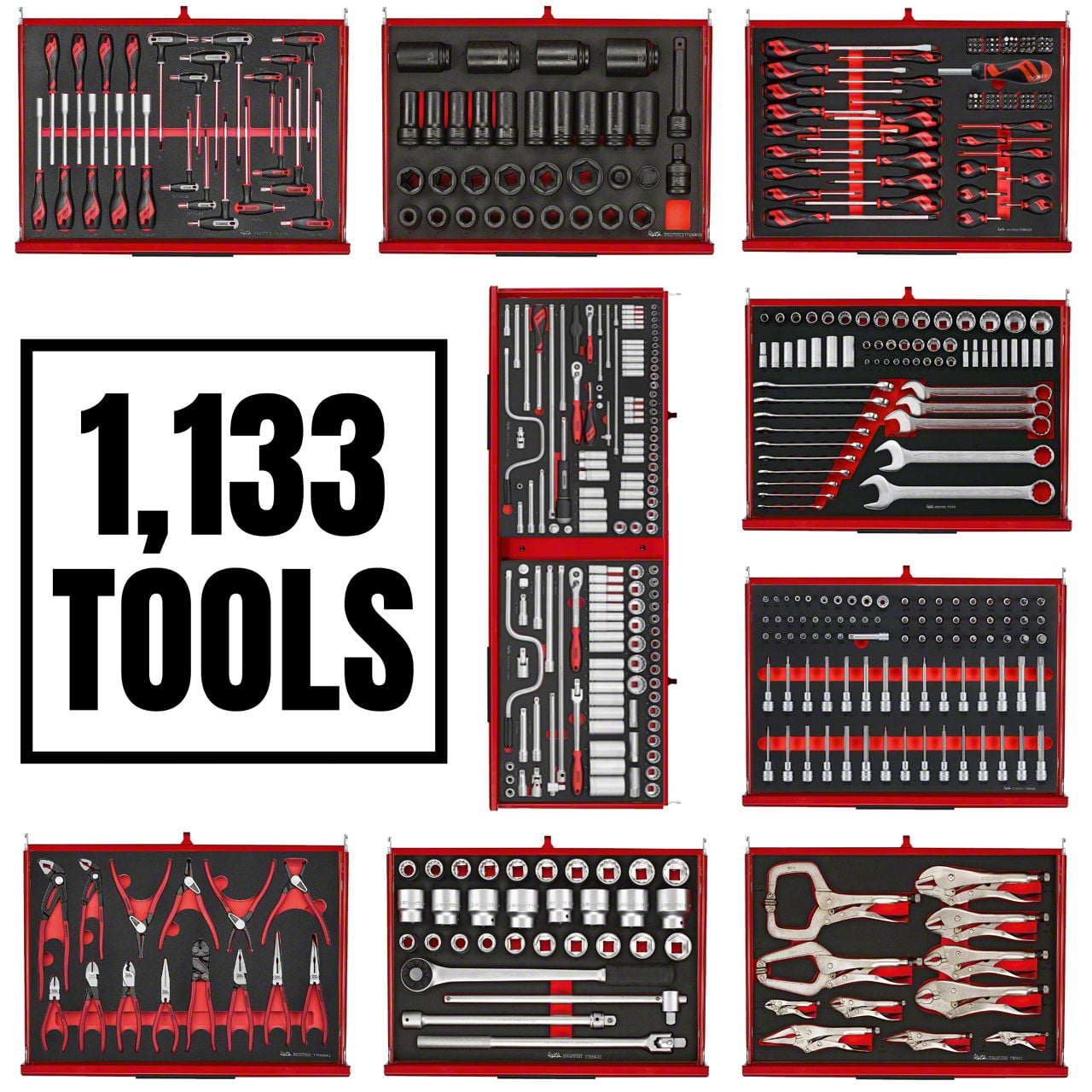 Teng Tools Universal AM Ultimate EVA Foam Monster Mega Master Tool ...