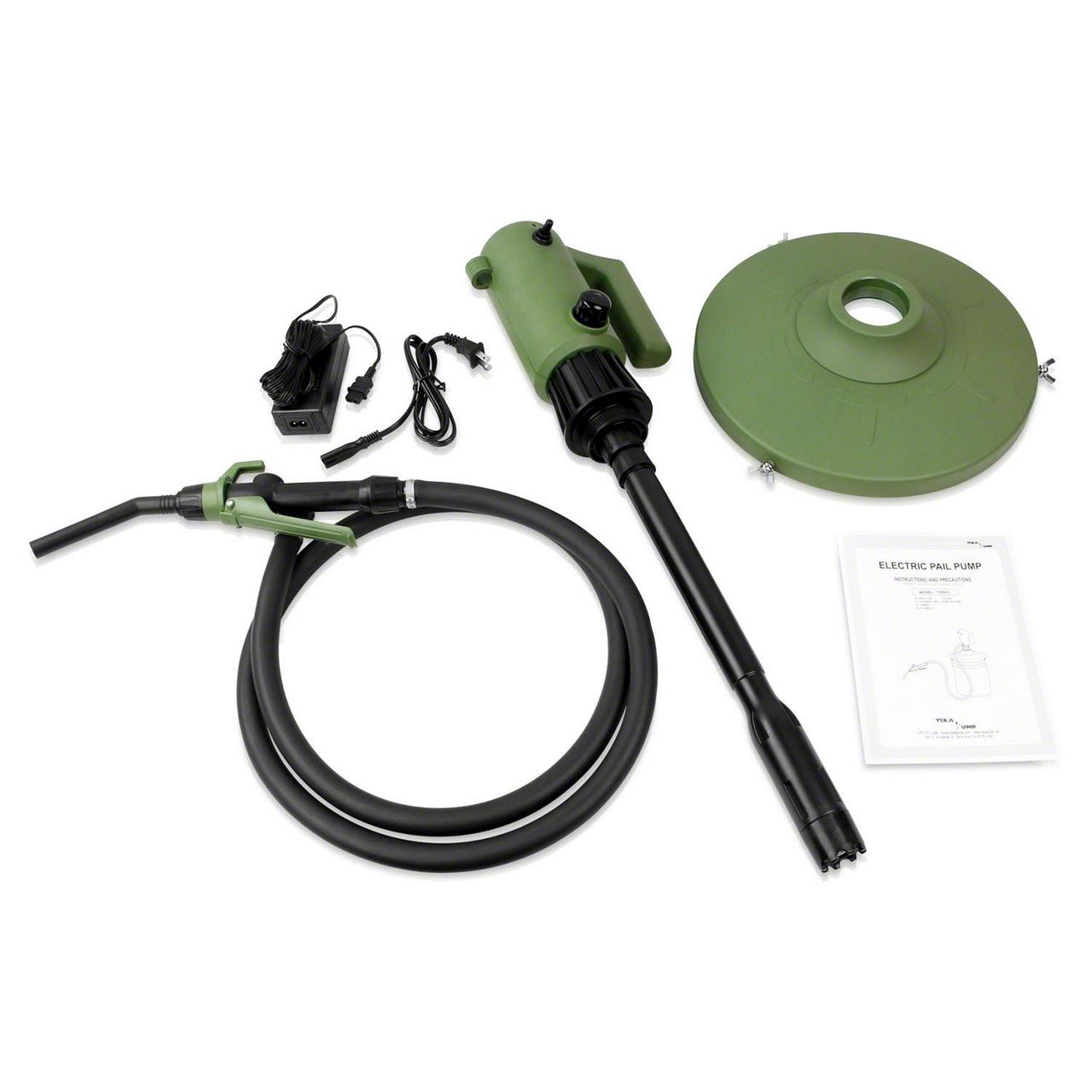 TeraPump Charger Electric Powered Bucket Transfer Pump 20078 - Free ...
