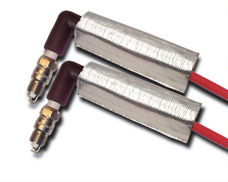 Thermo Tec Camaro 6-Inch Dual Layer Spark Plug Heat Shield; Set of Two ...