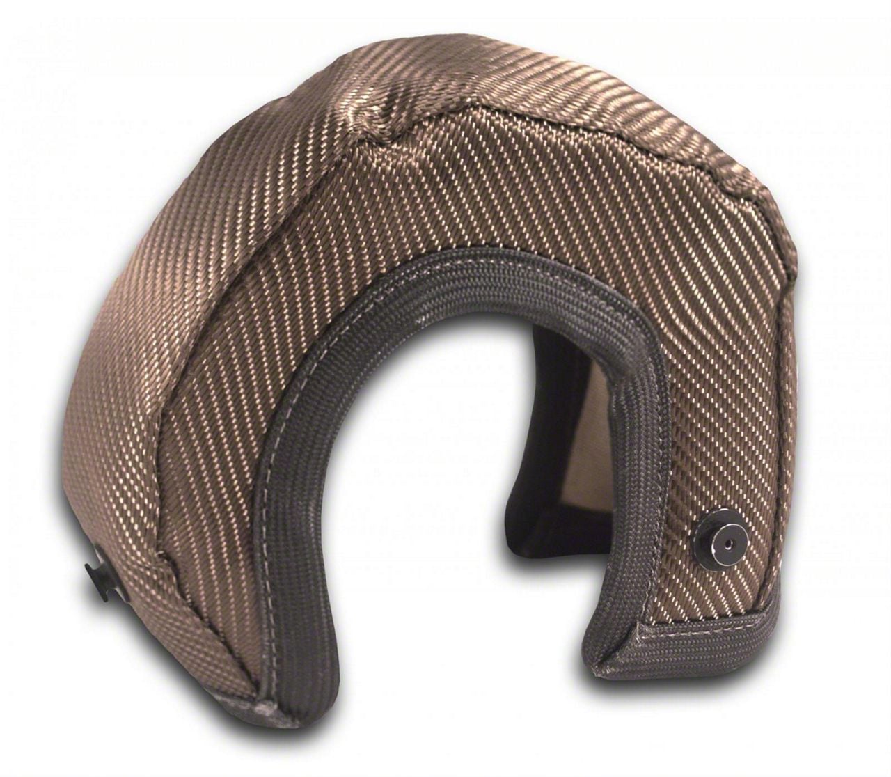 Thermo Tec Challenger Rogue Series T4 Turbo Heat Shield; Carbon Fiber ...