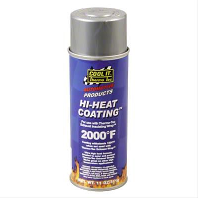Thermo Tec Charger Hi Heat Wrap Spray Coating; Aluminum; 11 oz. 12002 ...