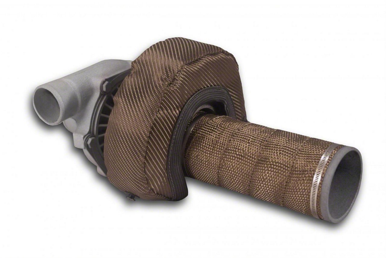 Thermo Tec Charger Rogue Series T4 Turbo Heat Insulating Kit; Carbon ...