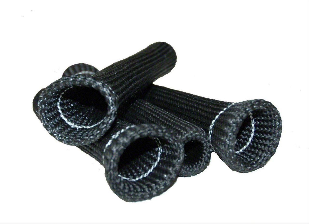Thermo Tec Corvette Braided Plug Wire Sleeve; 6 x .375-Inch; Black; 4 ...