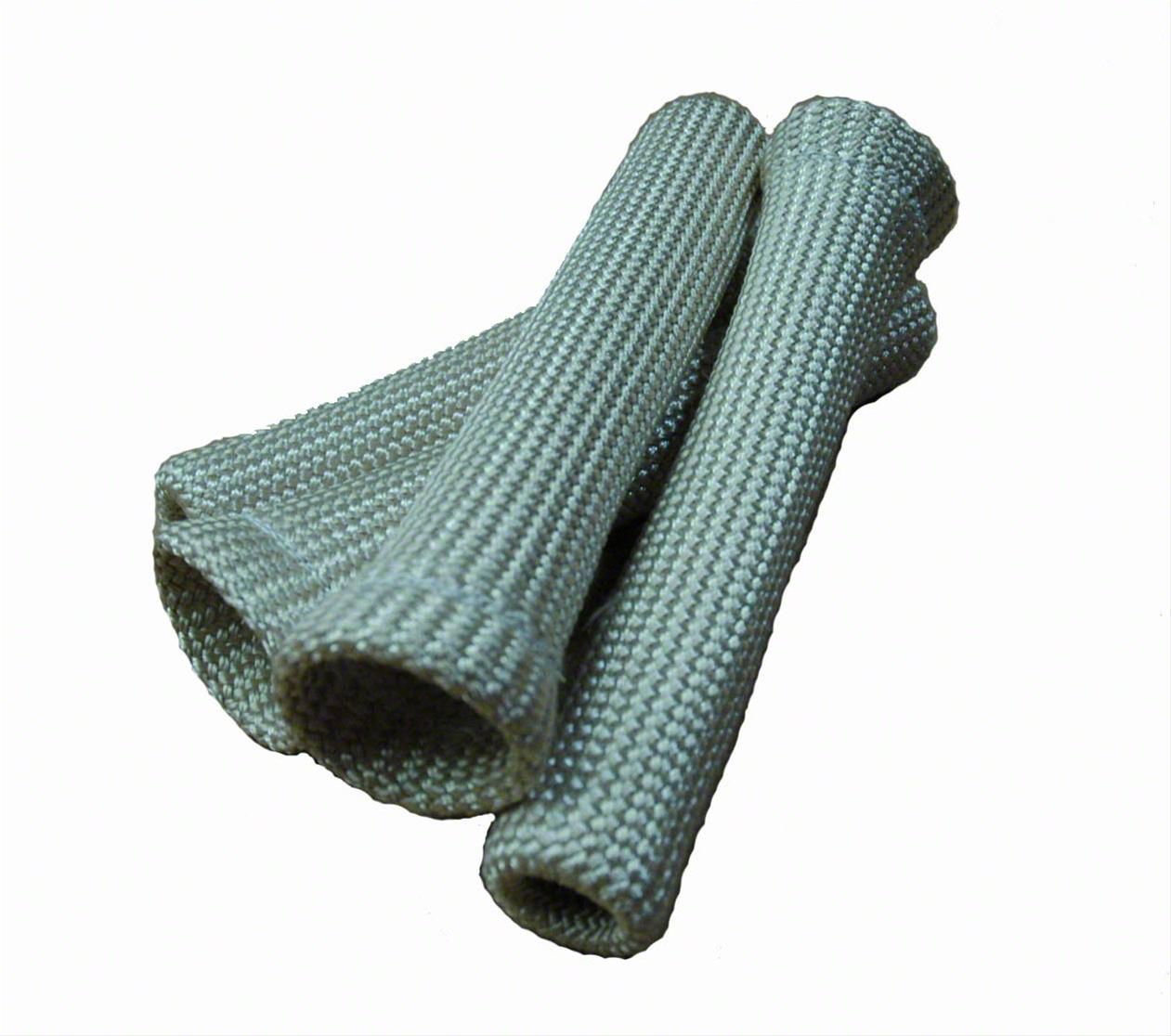 Thermo Tec Corvette Braided Plug Wire Sleeve; 6 x .375-Inch; Natural; 6 ...