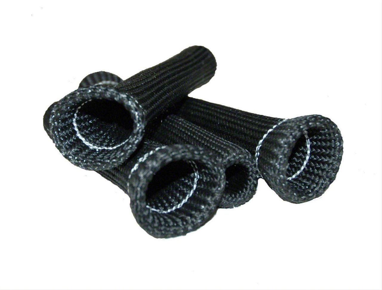 Thermo Tec Mustang Braided Plug Wire Sleeve; 6 x .375-Inch; Black; 6 ...