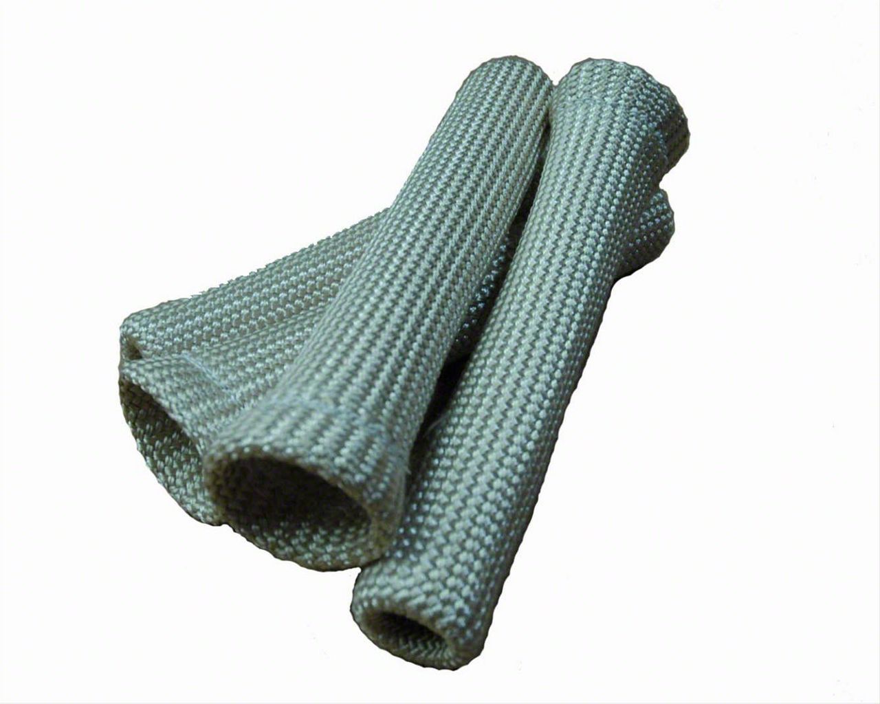 Thermo Tec Mustang Braided Plug Wire Sleeve; 6 x .375-Inch; Natural; 4 ...