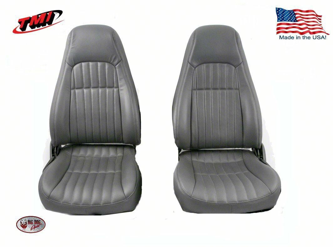 Camaro Standard Front and Rear Seat Upholstery Kit; Ivory White with ...