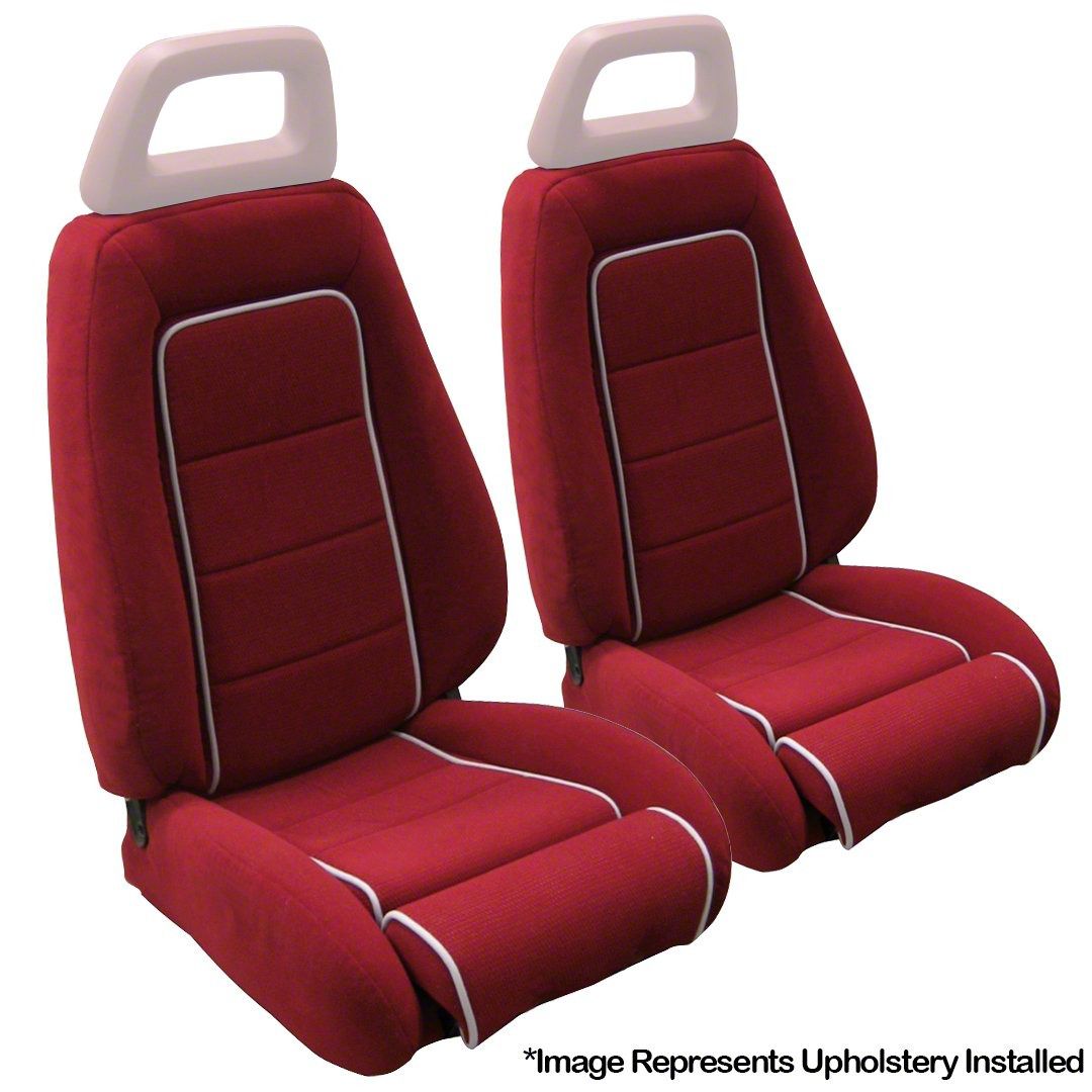 Mustang Articulated Sport Performance Front and Rear Seat Upholstery ...