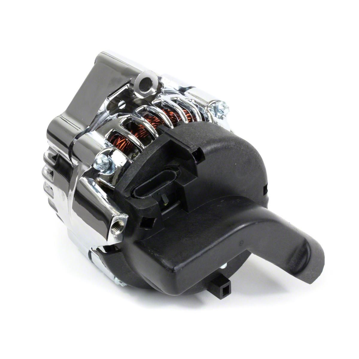 Top Street Performance Camaro High Output Alternator; 180 AMP; Chrome ...