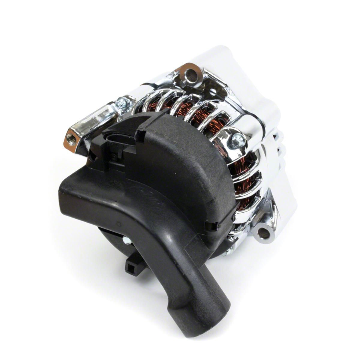 Top Street Performance Camaro High Output Alternator; 180 AMP; Chrome ...