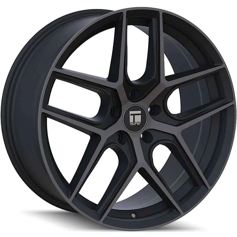 Touren Camaro TR79 Brushed Matte Black with Dark Tint Wheel; 20x9; 35mm ...