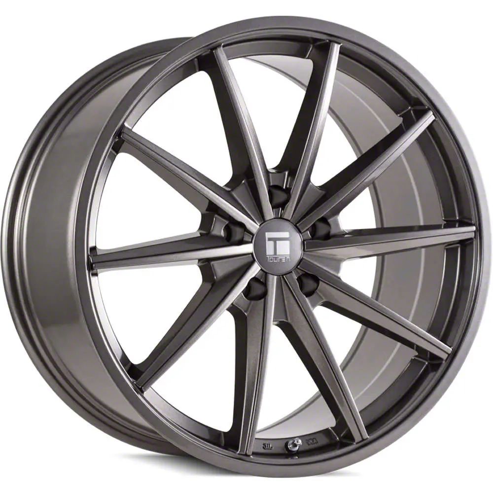 Touren Mustang TF02 Gloss Graphite Wheel; 20x9; 35mm Offset 3502 ...