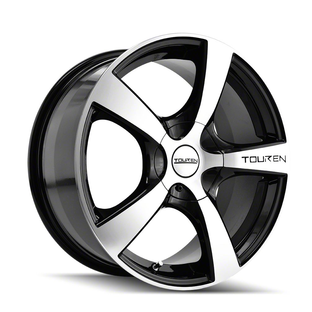 Touren Mustang TR9 Gloss Black Machined Wheel; 22x9; 40mm Offset 3190 ...