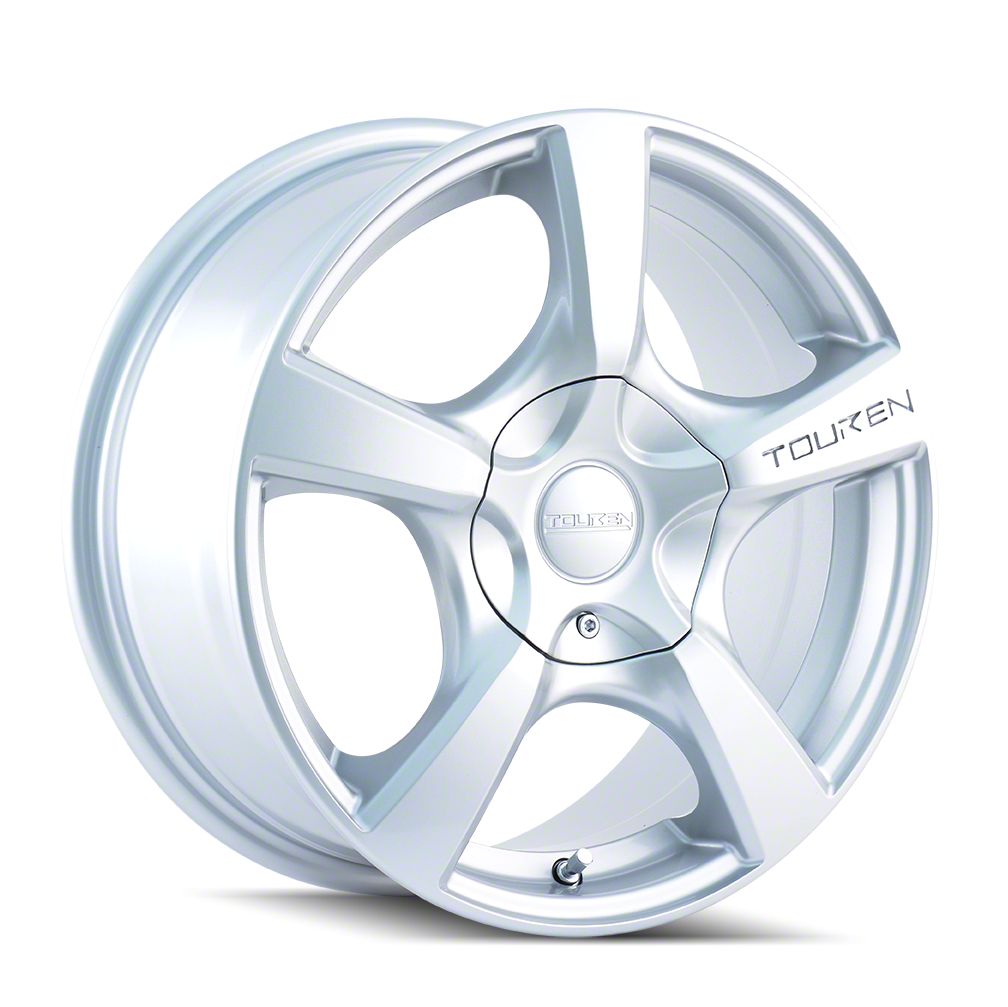 Touren Mustang TR9 Gloss Hyper Silver Wheel; 18x8; 20mm Offset 3190 ...