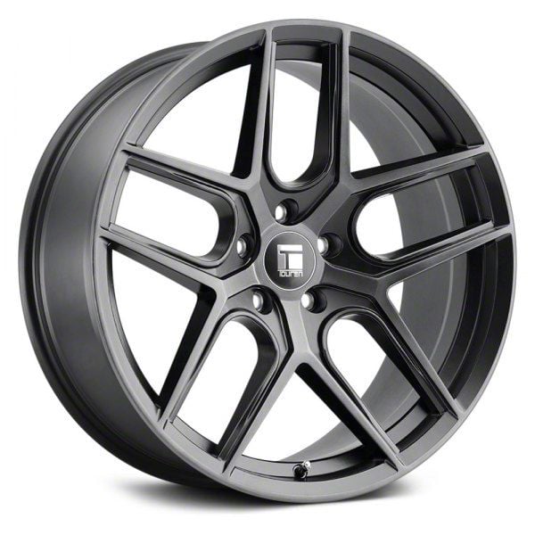 Touren Mustang TR79 Brushed Matte Black with Dark Tint Wheel; 18x8 3279 ...