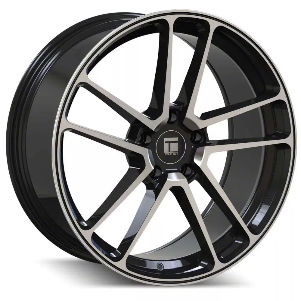 Touren Camaro TF97 Gloss Black Machined Wheel; 20x9 3297-2912MB35 (16 ...