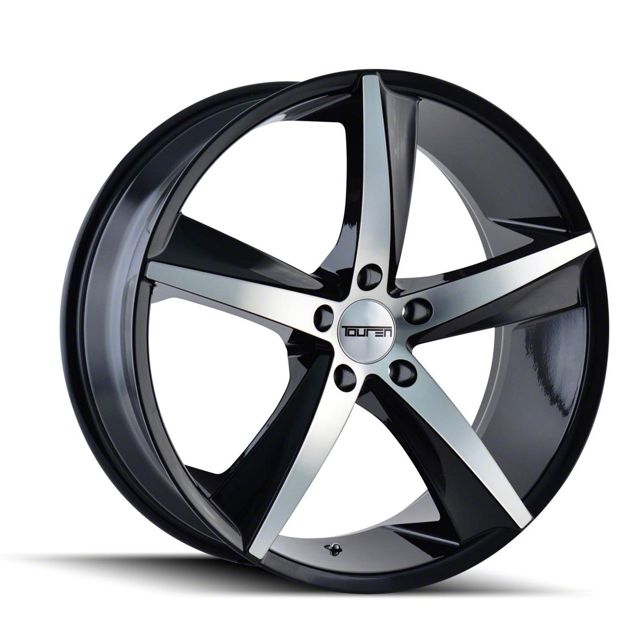 Touren Camaro TR72 Gloss Black Machined Wheel; Rear Only; 20x10; 40mm ...