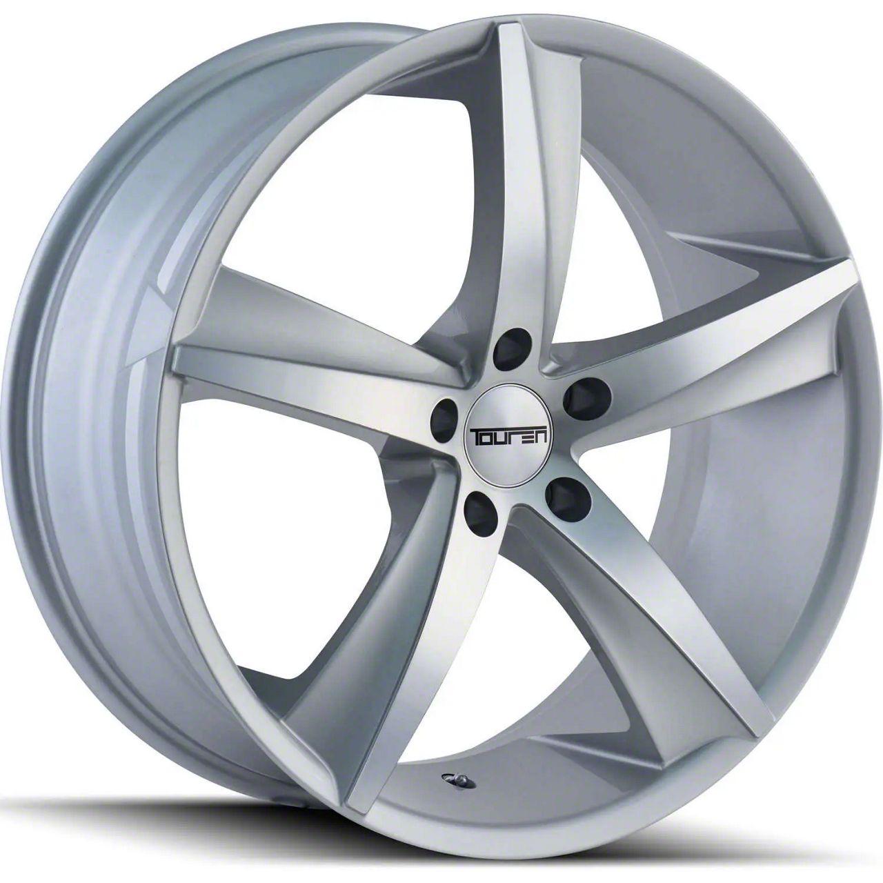 Touren Camaro TR72 Gloss Silver Machined Wheel; Rear Only; 20x10; 40mm ...