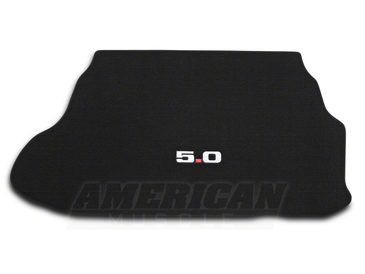 TruShield Mustang Trunk Mat w/ 5.0 Logo - Black F049111999 (87-93 ...