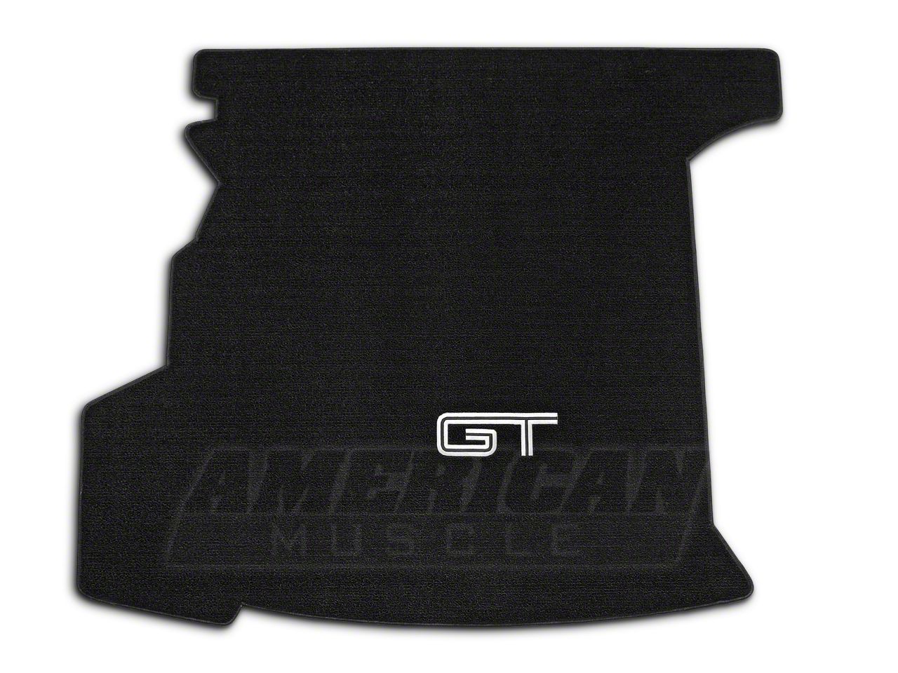 TruShield Mustang Trunk Mat w/ GT Logo - Black F055041999 (07-09 ...